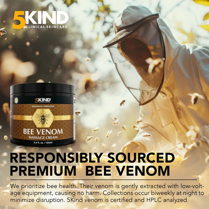 Bee Venom Skin Cream: Nature’s Power for Your Skin and Joints – 5kind ...