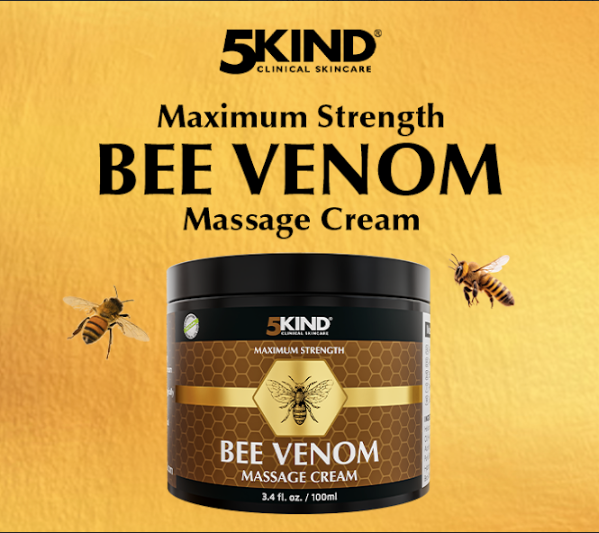 Naturally Powerful Relief: Bee Venom Cream for Muscles and Joints ...